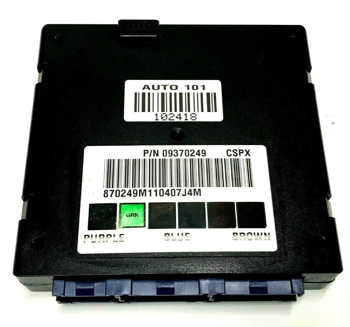 00 02 BCM Programmed to VIN 09370249 Body Control Module 2000-2002 G ...