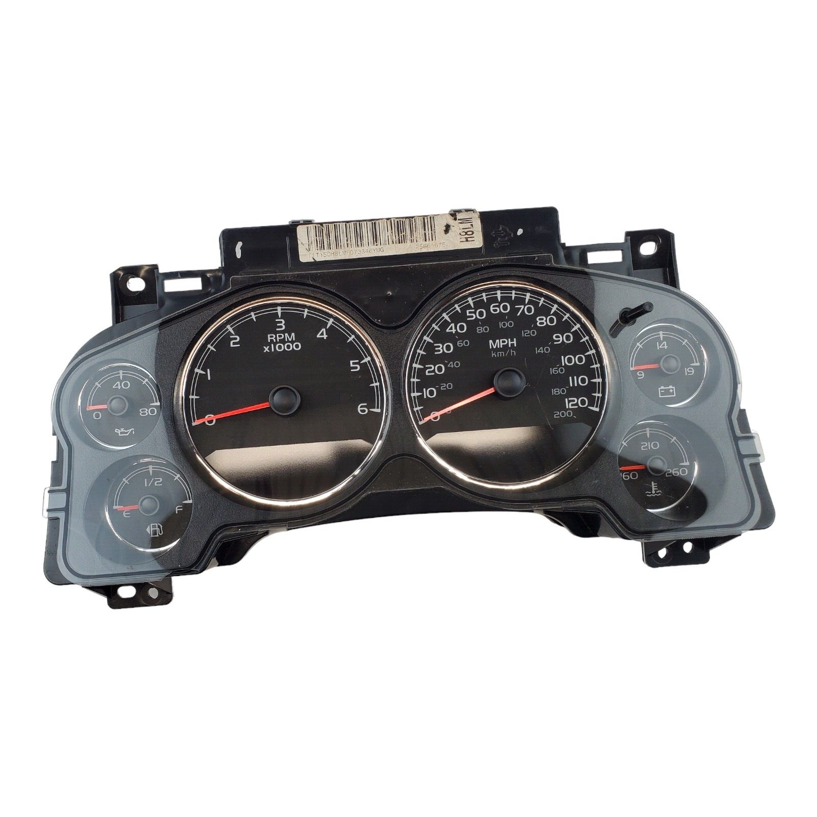 07-12 Chevy Silverado Speedometer Instrument Cluster 28103107 GM – Auto 101