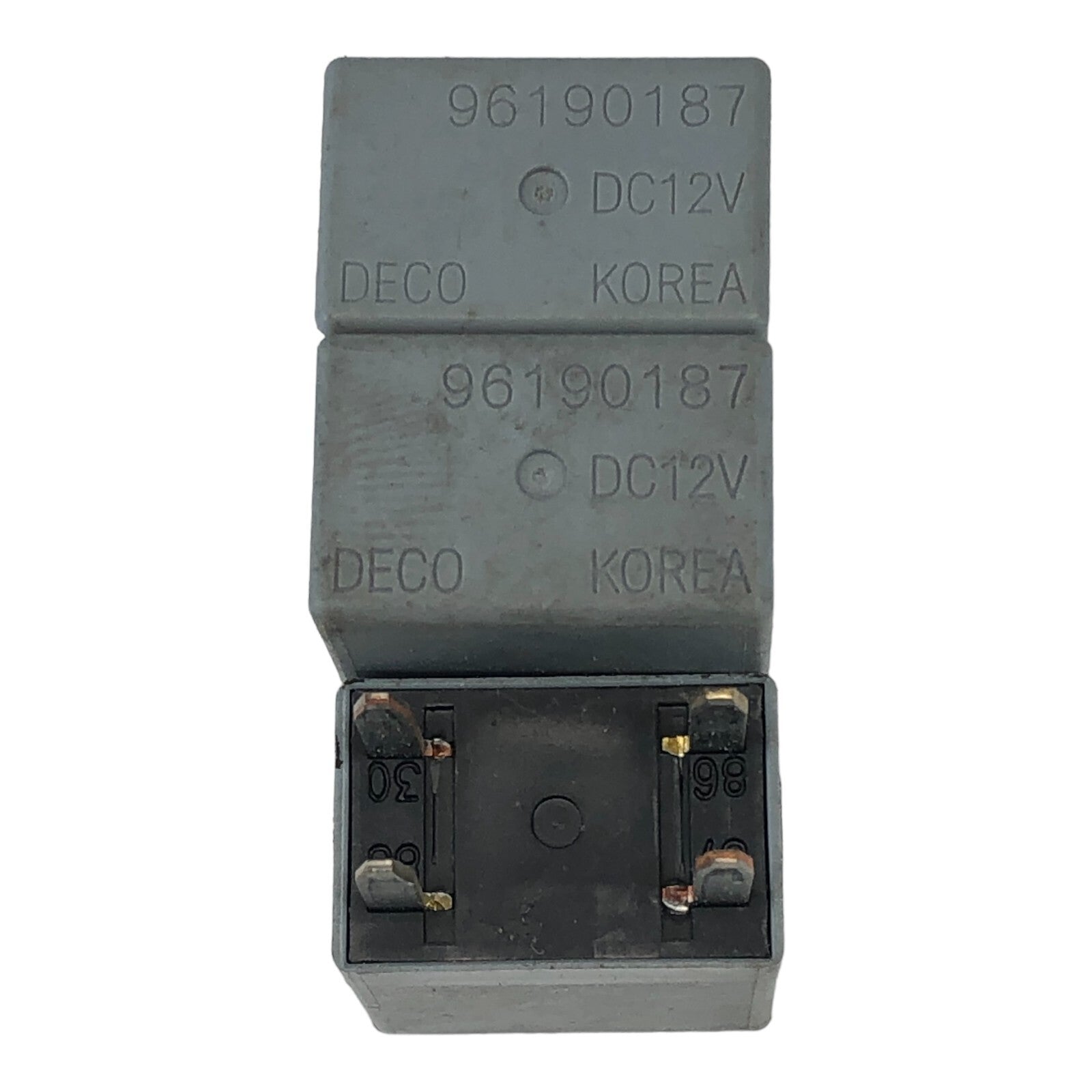 LOT OF 3 DECO 4 PIN Relay 96190187 DC12V OEM – Auto 101